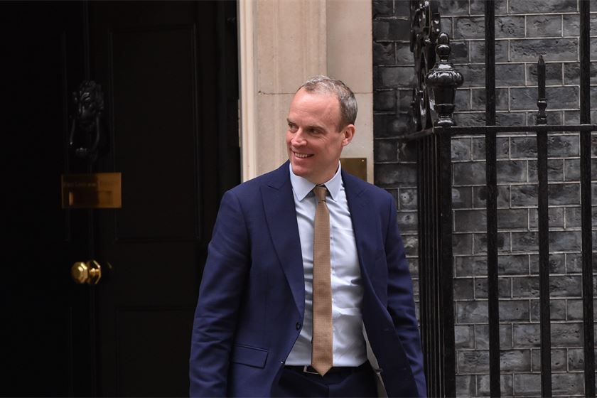 Dominic Raab Pledges To Resign If Bullying Complaint Is Upheld