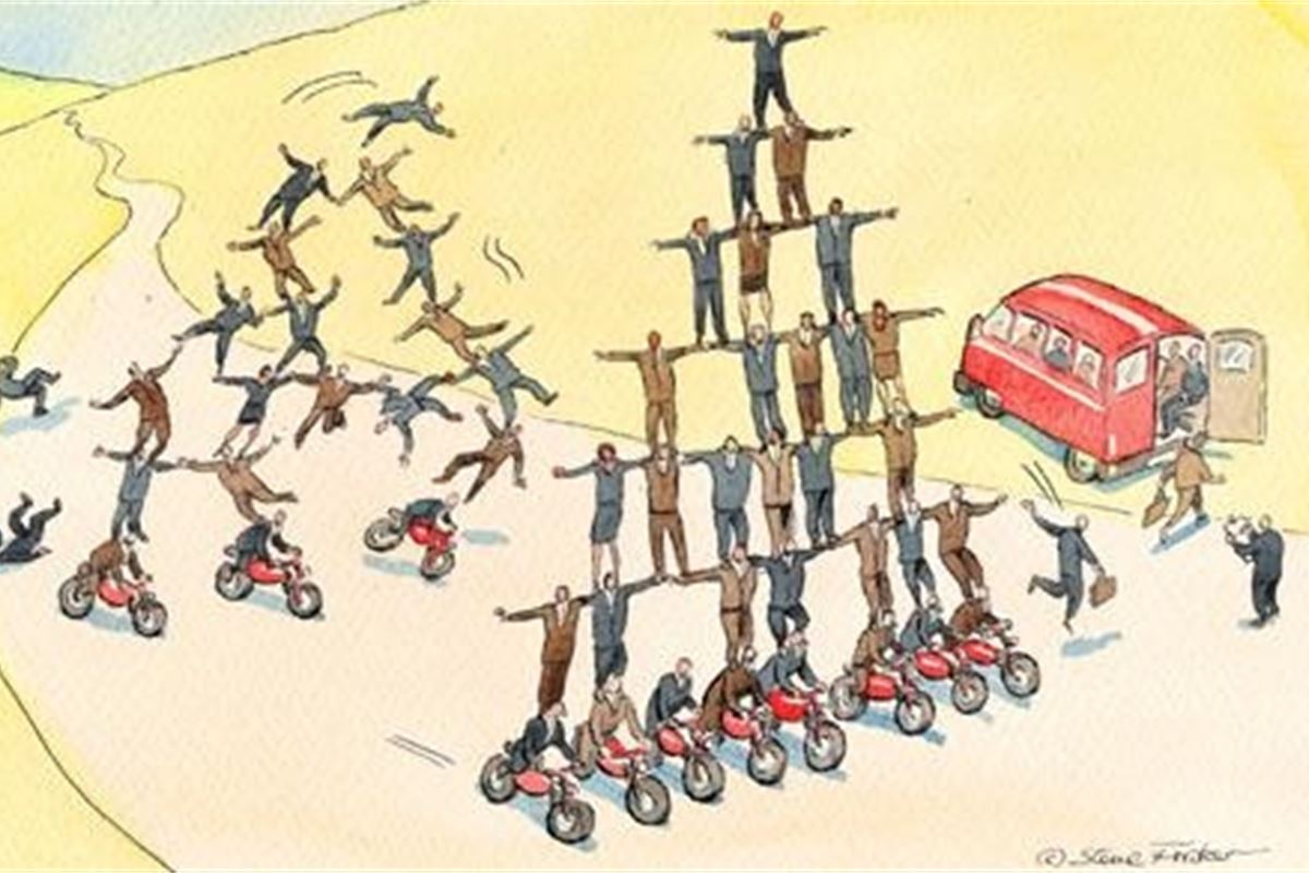 The redundancy balancing act