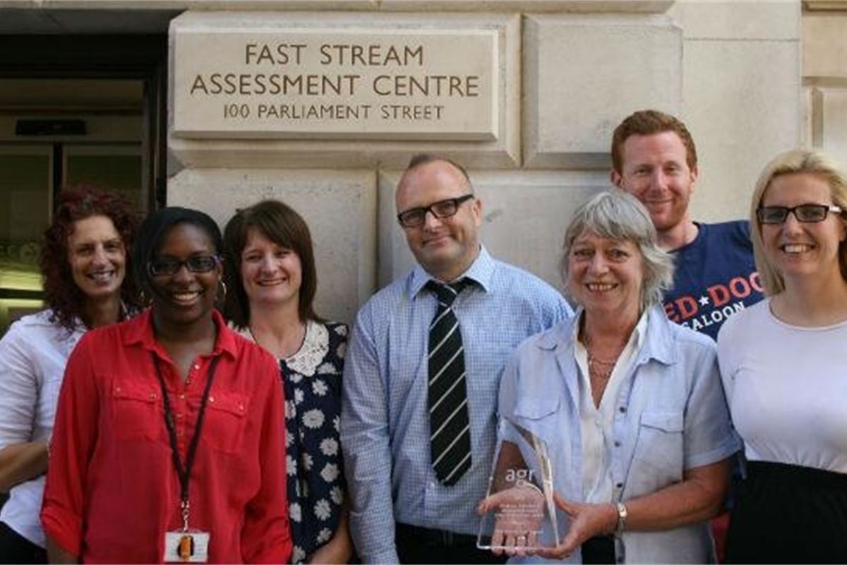 Fast Stream scheme wins national award