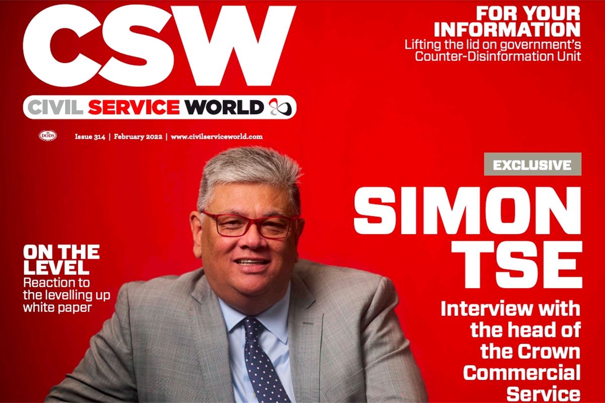 Read the February 2022 issue of Civil Service World