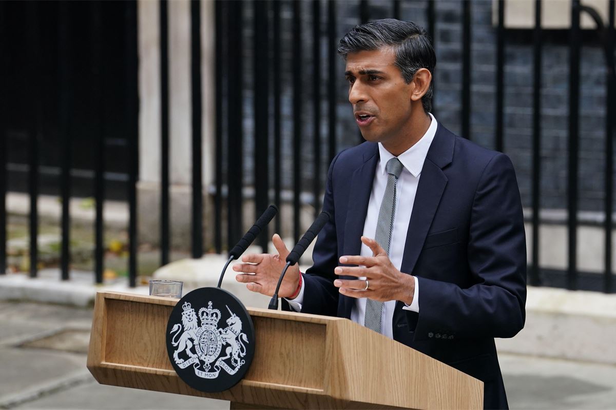 Sunak warns of ‘difficult decisions’ in first words as PM