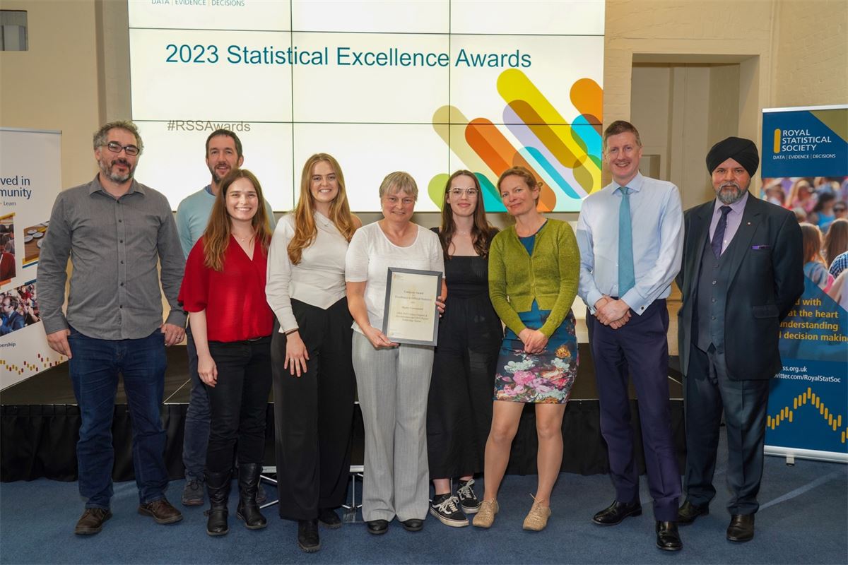 Entries open for award celebrating statistical excellence in the civil ...