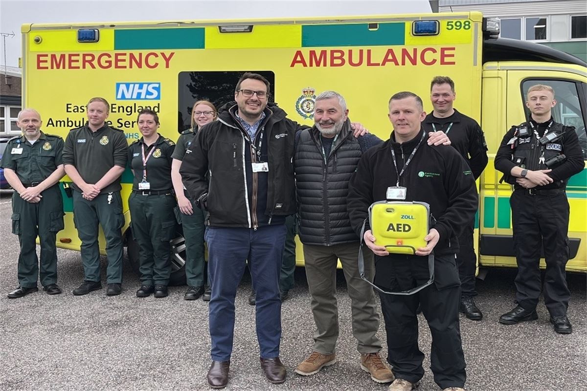 Environment Agency officers save trainer's life