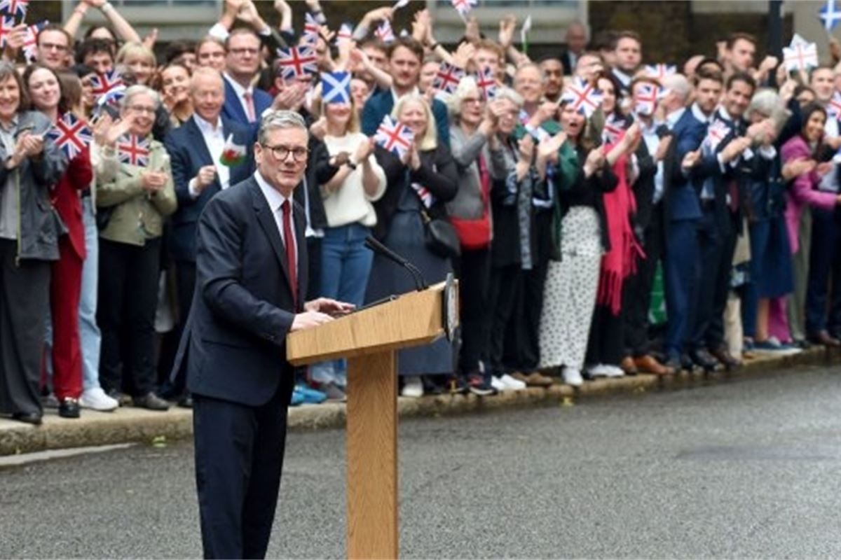 PM Keir Starmer pledges to 'rebuild' in first Downing Street speech