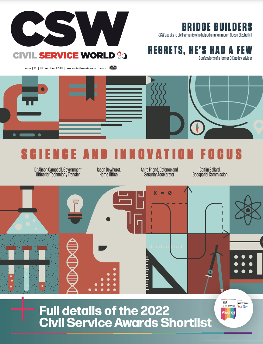 Read the November 2022 issue of Civil Service World